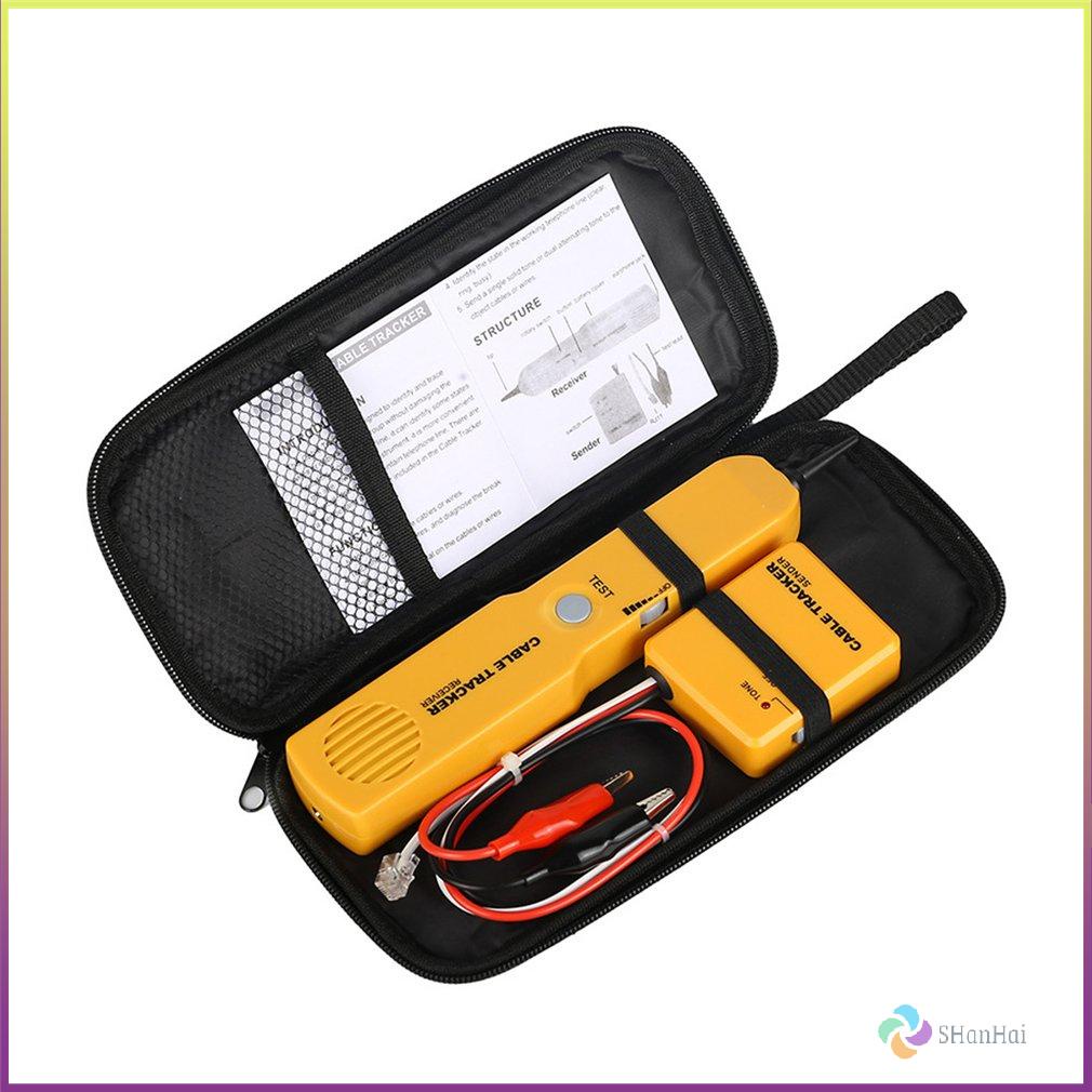 RJ11 Network Telephone Cable Tester Toner Tracker Diagnose Tone Line ...