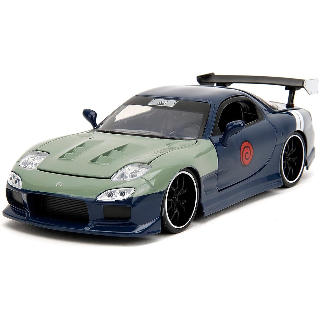 Miniatura Mazda RX7 com boneco Kakashi Naruto 1/24 Jada Toys | Shopee ...