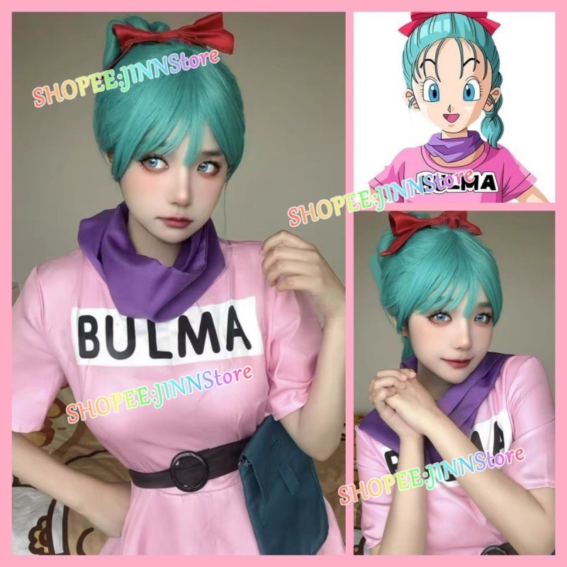 - JINN-DRAGON BALL BULMA Cosplay BURUMA Roleplay Outfits Lori Anime ...