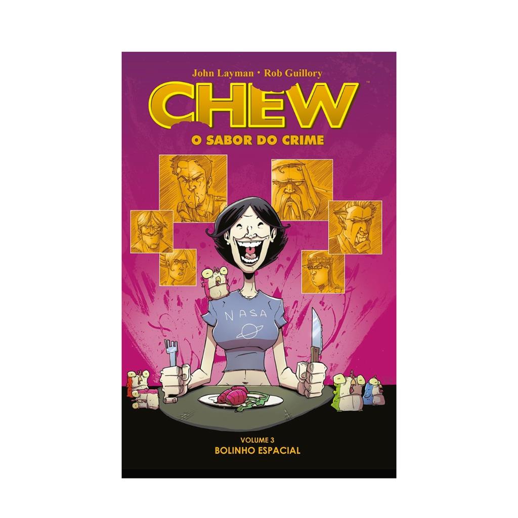 Chew: O Sabor do Crime Vol. 03 - Devir - Novo | Shopee Brasil