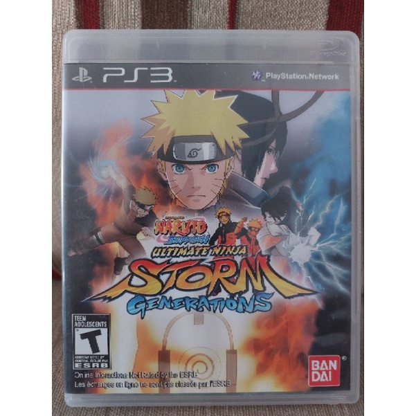 Naruto Shippuden Ultimate Ninja Storm Generations PS3 | Shopee Brasil