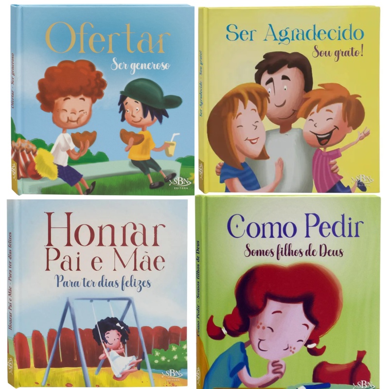 Kit Livros Infantis Cristãos - Amigos de Deus: Ser Agradecido - Ser ... Kit Livros Infantis Cristãos - Amigos de Deus: Ser Agradecido - Ser ...