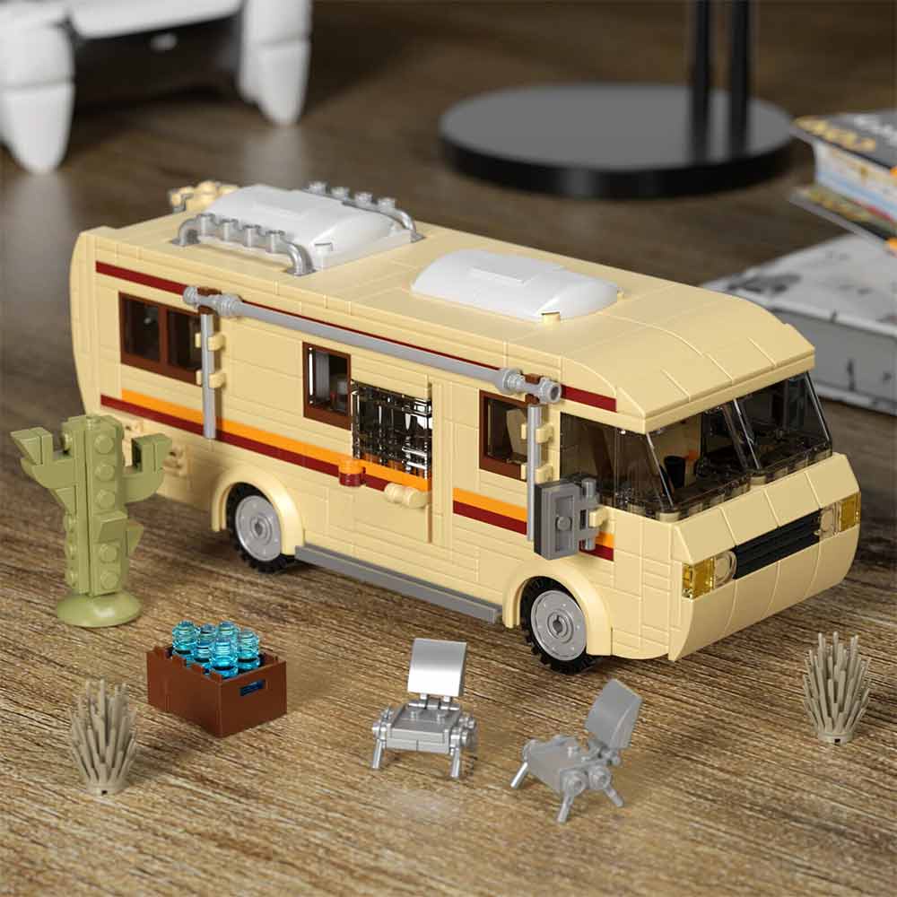 Breaking Bad RV Custom Building Blocks Set | Shopee Brasil