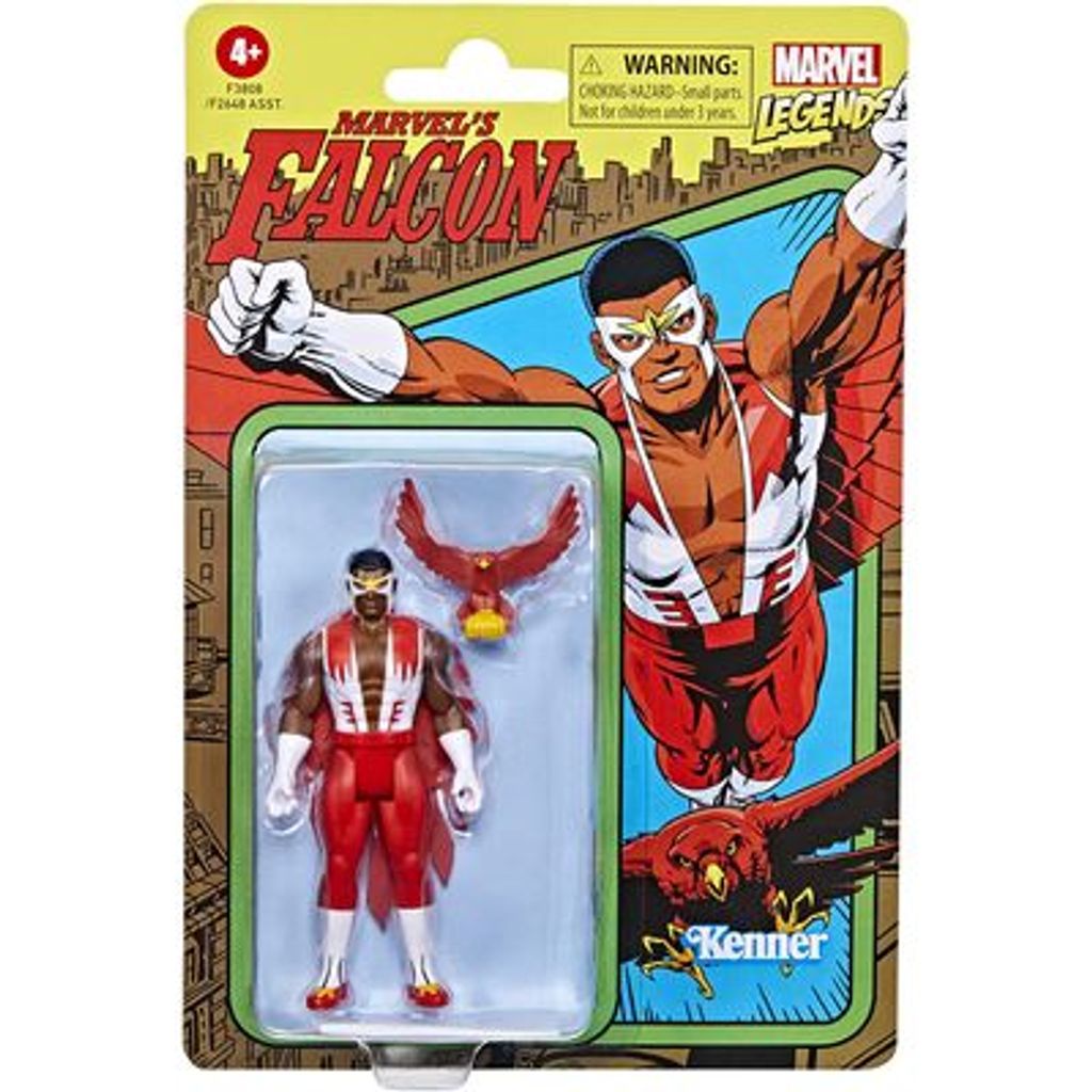 Boneco - Falcon Marvel Retro 375 HASBRO | Shopee Brasil