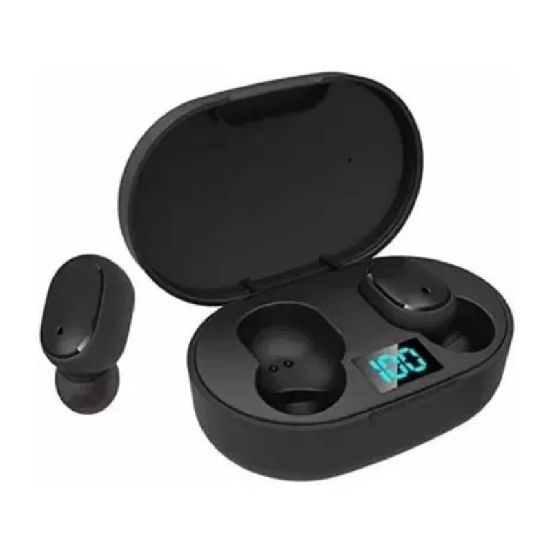 Fone De Ouvido Sem Fio Bluetooth E6s Pro Preto Pequeno | Shopee Brasil