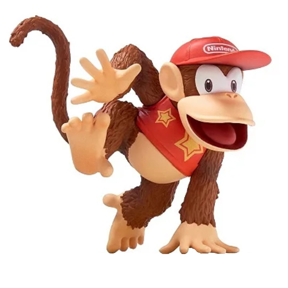 Diddy Kong - Boneco - Figura de Ação - Action Figure - Turma Super ...