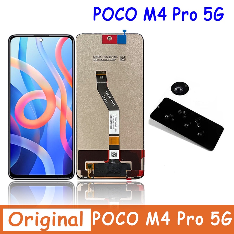 6.6'' Original Display Para Xiaomi Poco M4 Pro 5G&Redmi Note 11 5G Frontal Touch Tela ...