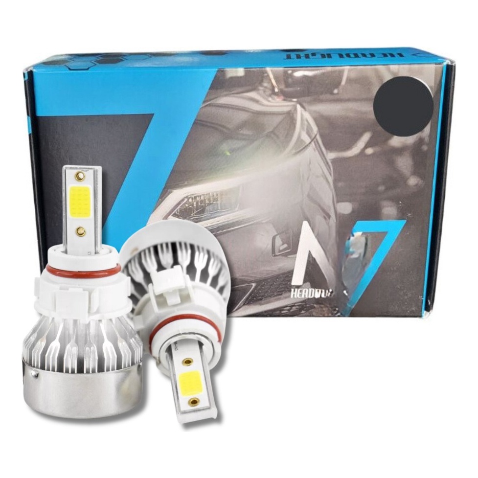 Kit Lâmpada Super LED M7 H16 6500K 3000 Lumens 50W - 12v | Shopee Brasil