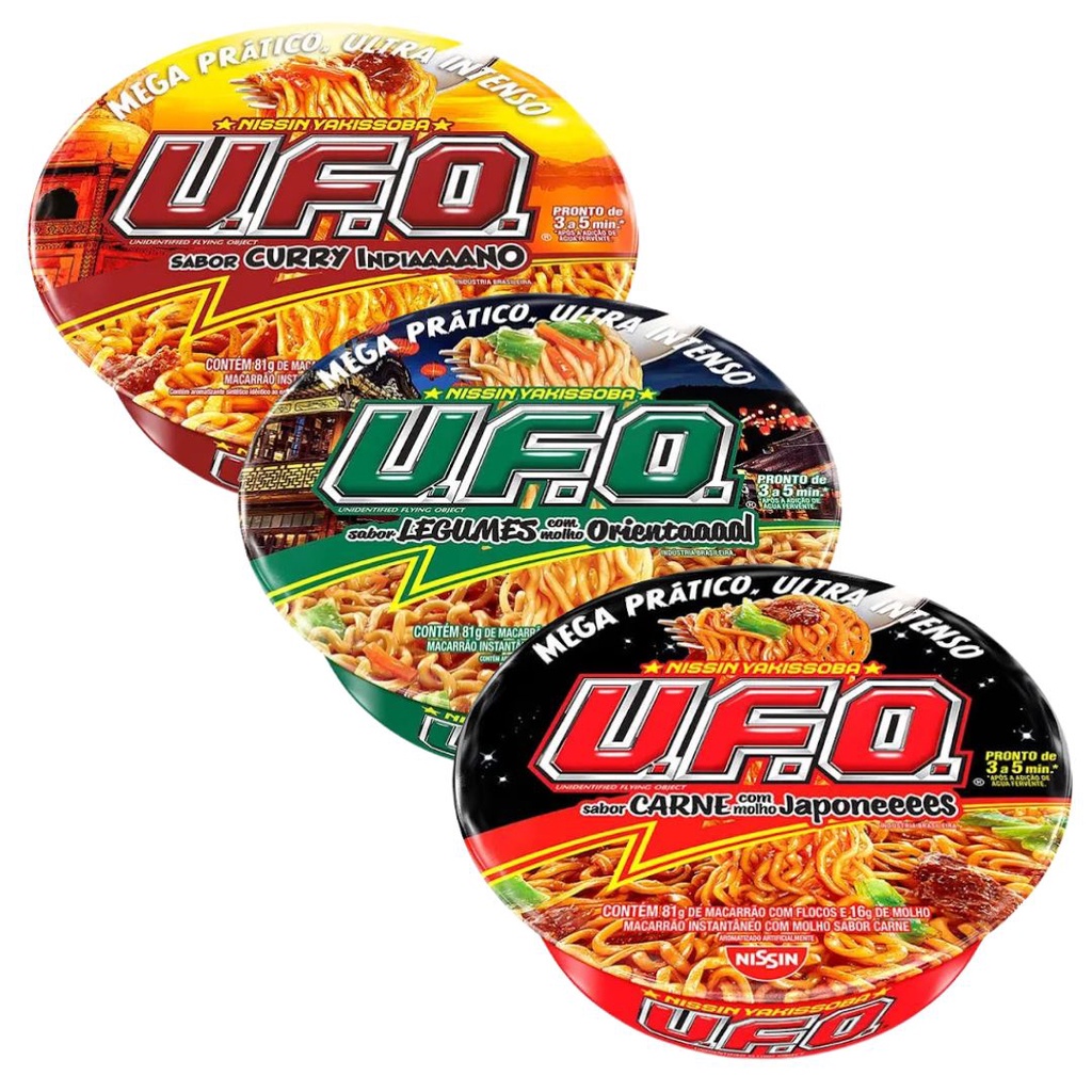 Lamen Nissin Yakisoba UFO 97g | Shopee Brasil