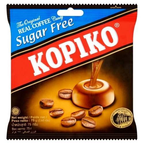 BALA JAPONESA DIET DE CAFÉ SEM AÇÚCAR KOPIKO -75 GRAMAS | Shopee Brasil