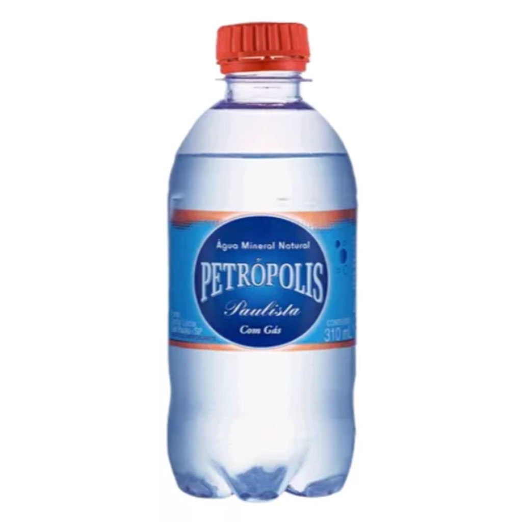 Água Mineral C/ Gás Petropolis Garrafa 310ml 12 Unidades | Shopee Brasil