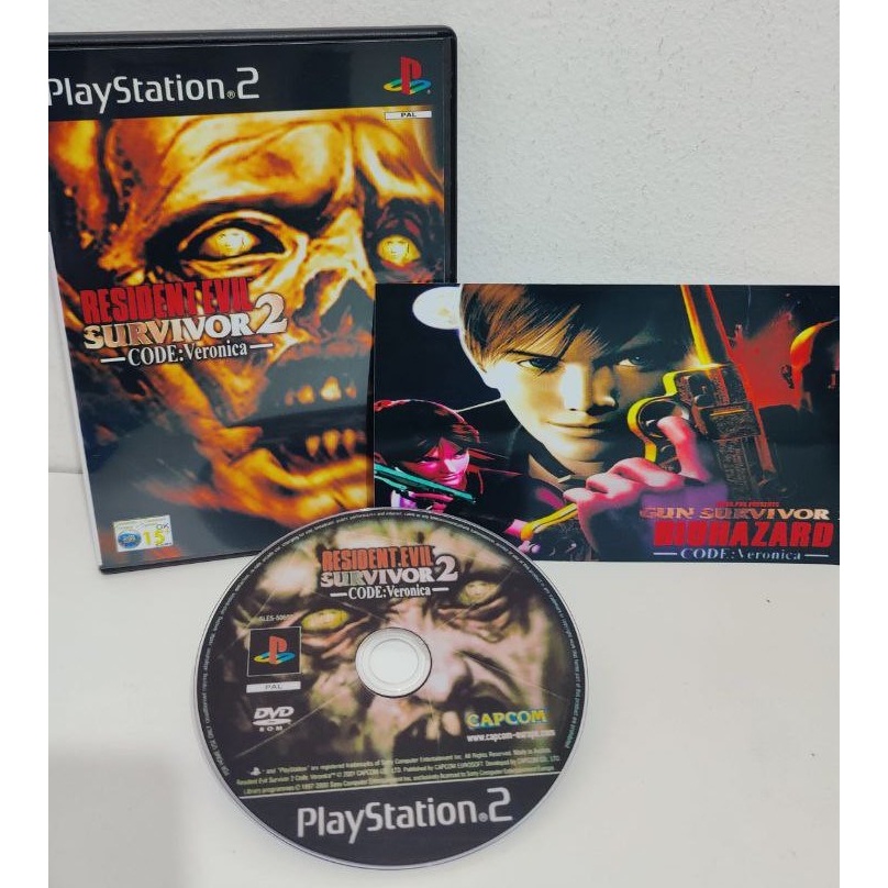 Resident Evil Survivor 2: Code Veronica - PLAY 2 | Shopee Brasil