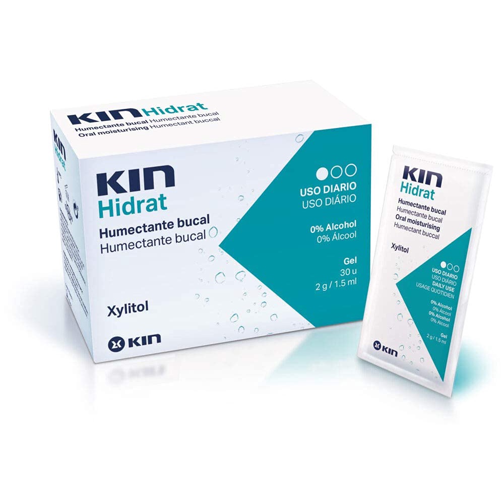 Humectante Bucal Kin Hidrat Saliva Artificial Gel 30 Unid | Shopee Brasil
