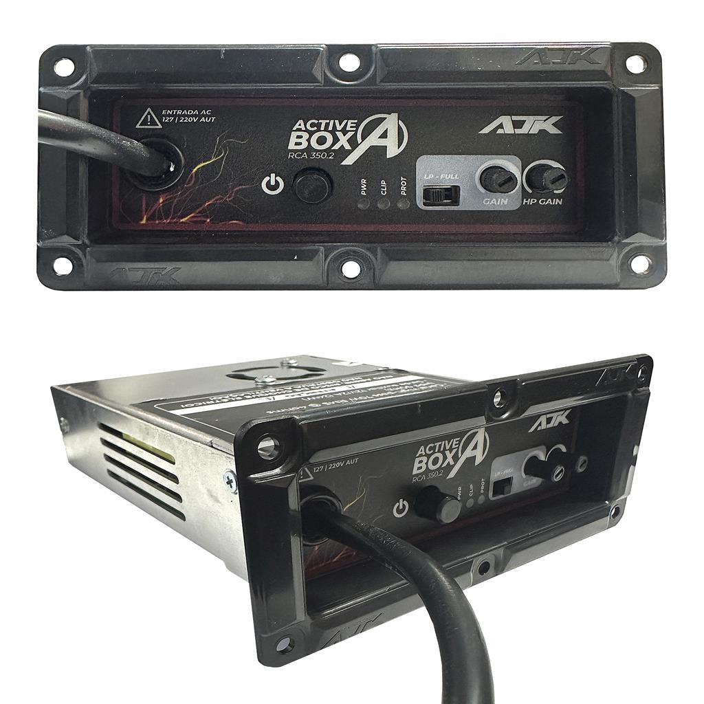 Modulo Amplificador Com Fonte Bivolt Active Box AJK 350w Som Automotivo Caixa Bob | Shopee Brasil