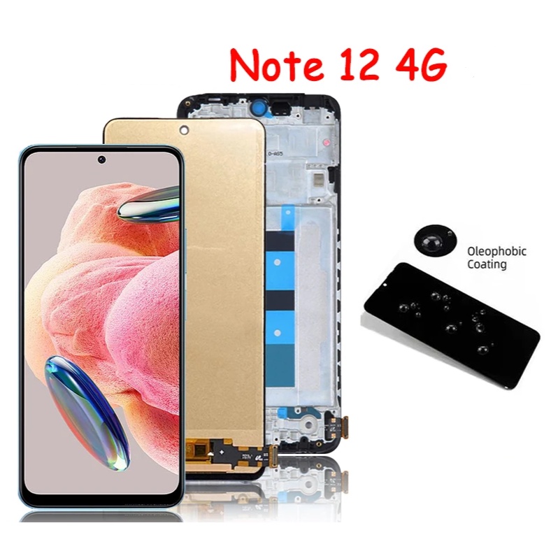Premium Incell&Amoled Display Para Xiaomi Redmi Note12 4G Frontal Tela ...