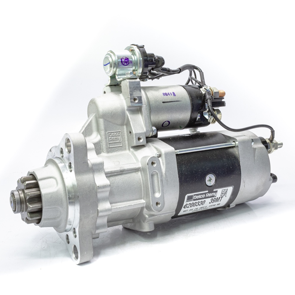 Motor Arranque Partida Delco 39MT 24V 11 Dentes - Delco Remy - 8200330 ...