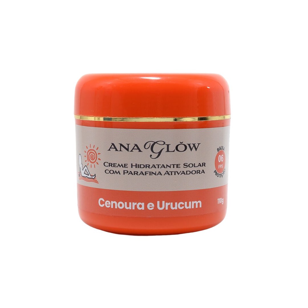 Ana Glow - Parafina Bronzeadora 110g - Cenoura e Urucum | Shopee Brasil