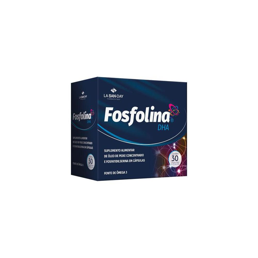 Fosfolina DHA 30 Cápsulas soft gel | Shopee Brasil
