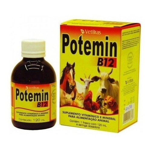 Potemin B12 Suplemento Vitaminico Mineral 120ml | Shopee Brasil