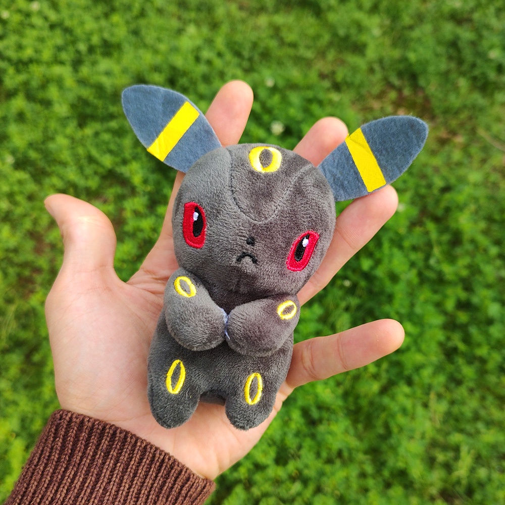 Mini Umbreon de Pelúcia - Pokémon de Pelúcia Eeveelutions | Shopee Brasil