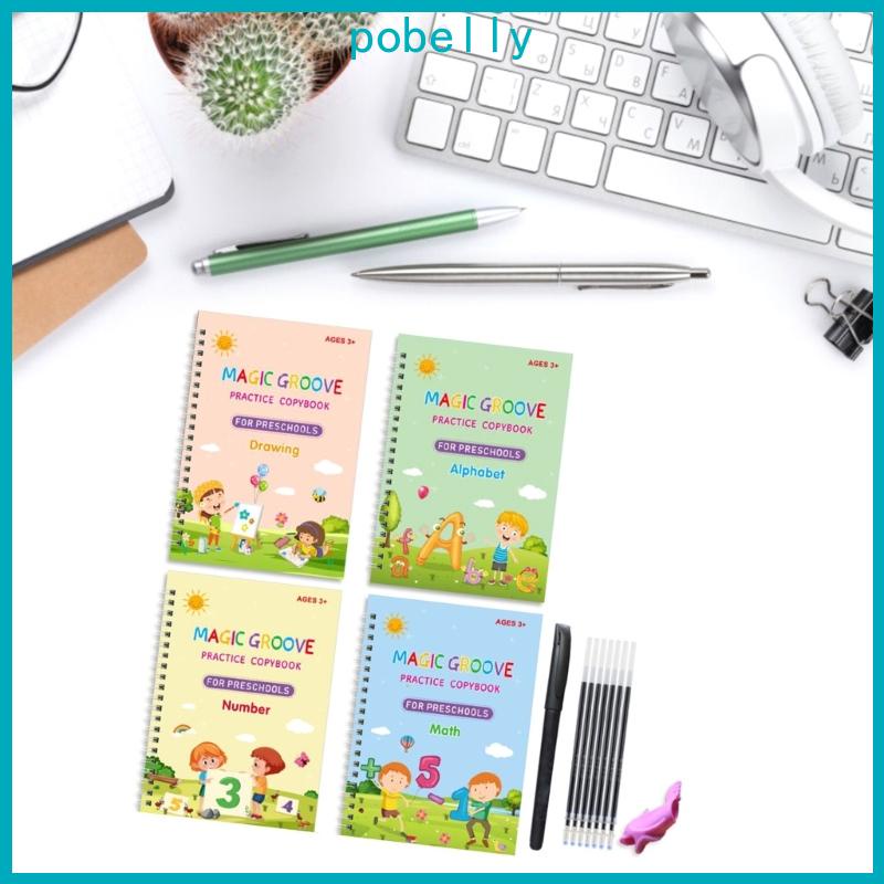 Pob Kids Reusable Writing Practice Book-Ideal Para Aprender A ...