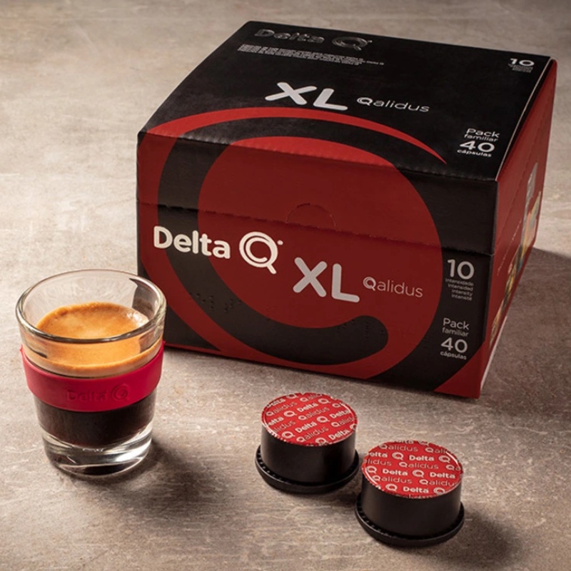 Cápsula de Café para Máquinas Delta Q Pack 40 Qalidus (Intensidade 10 ...