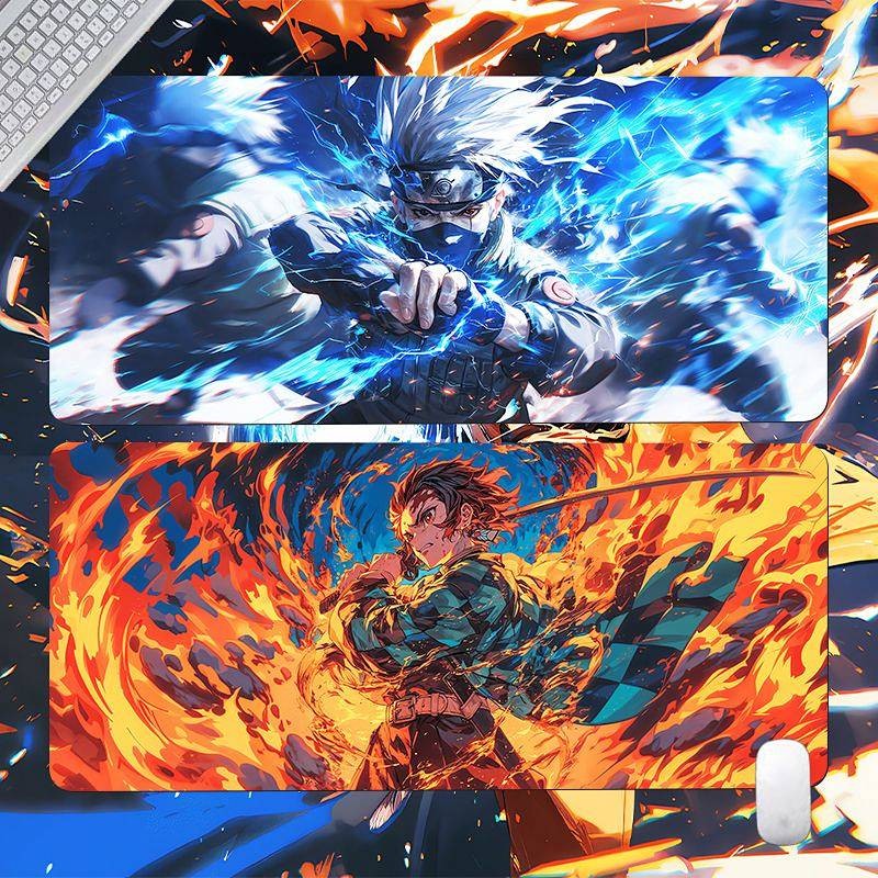 Naruto Mouse Pad Oversized One Piece Kimetsu No Yaiba Boys Anime ...