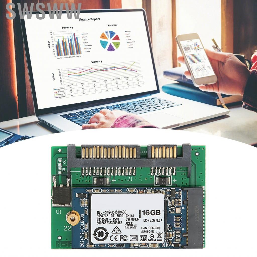 Swsww M.2 SSD Adapter Large Capacity PCB for Office Home 16GB | Shopee ...