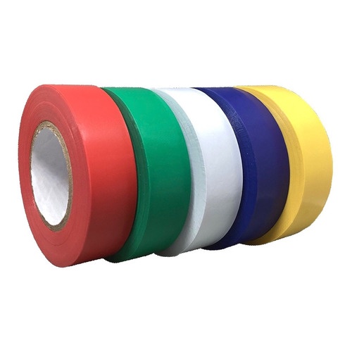 Kit Fita Isolante Colorida 20M PVC Identificação de Cabos Antichamas ...