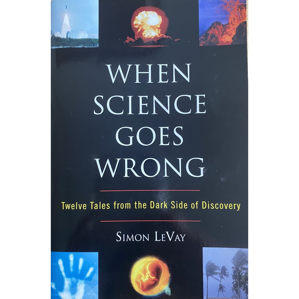 LIVRO, WHEN SCIENCE GOES WRONG, SIMON LEVAY | Shopee Brasil