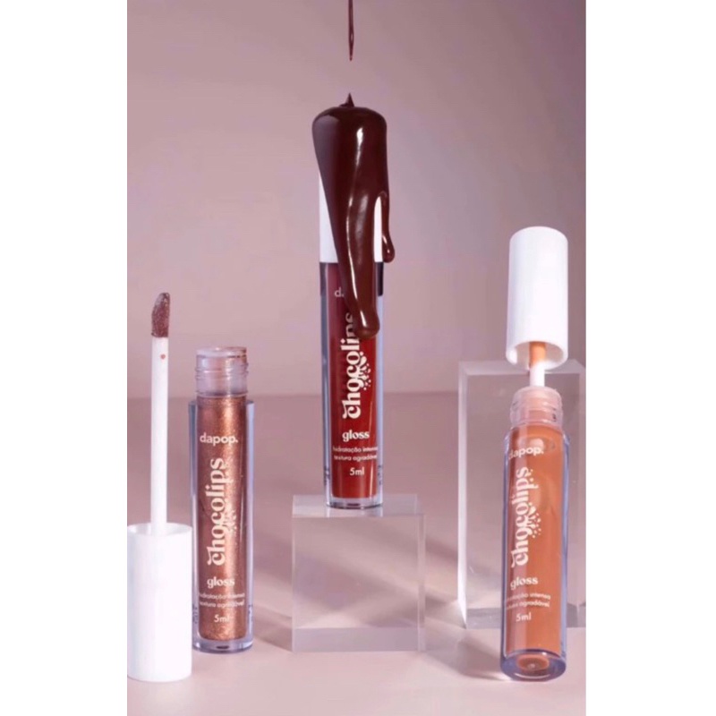 Gloss Chocolate Chocolips Com Aroma Doce Irresistivel de Chocolate ...