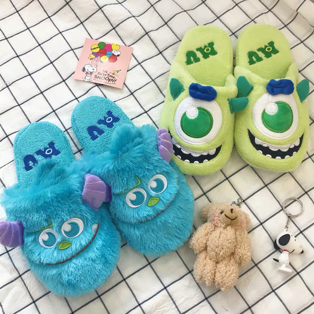 Anime Monsters University Slipper Monster Inc Mike Wazowski Sullivan ...