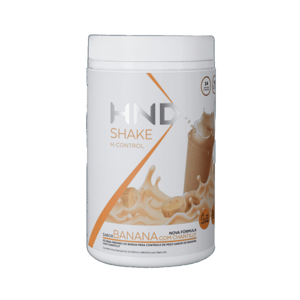 Shake Hinode HND H-Control Sabor Banana Com Chantilly - 450g | Shopee Brasil