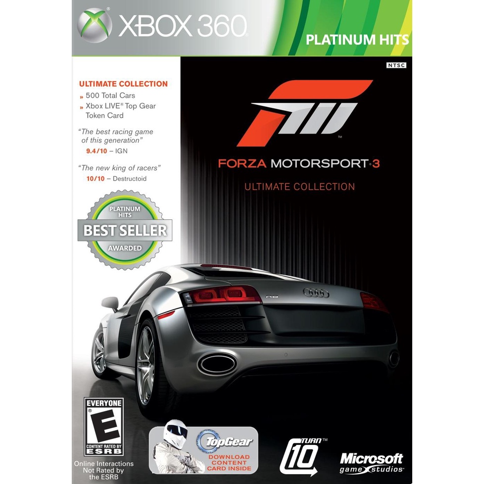 Forza Motorsport 3 Ultimate collection - XBOX 360 Seminovo | Shopee Brasil