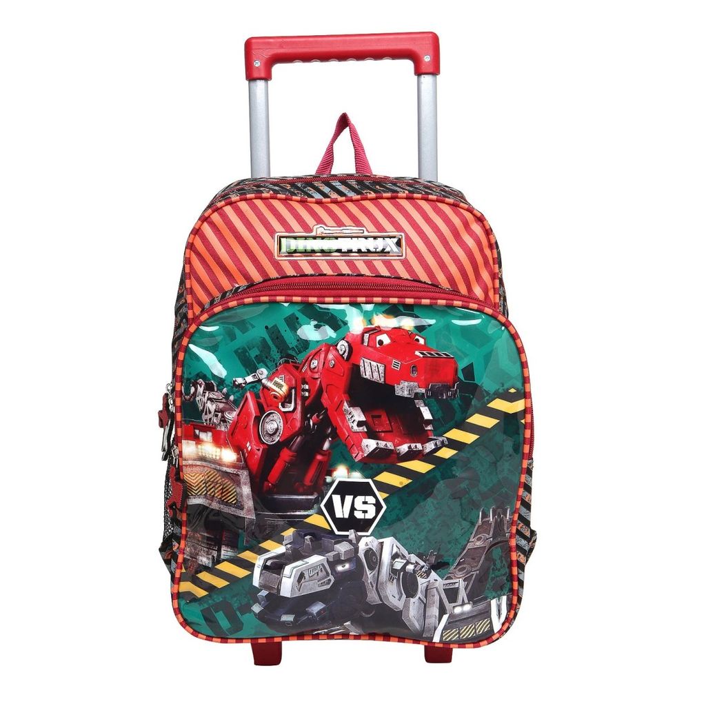 Mochila com Rodas Luxcel Infantil DinoTrux | Shopee Brasil