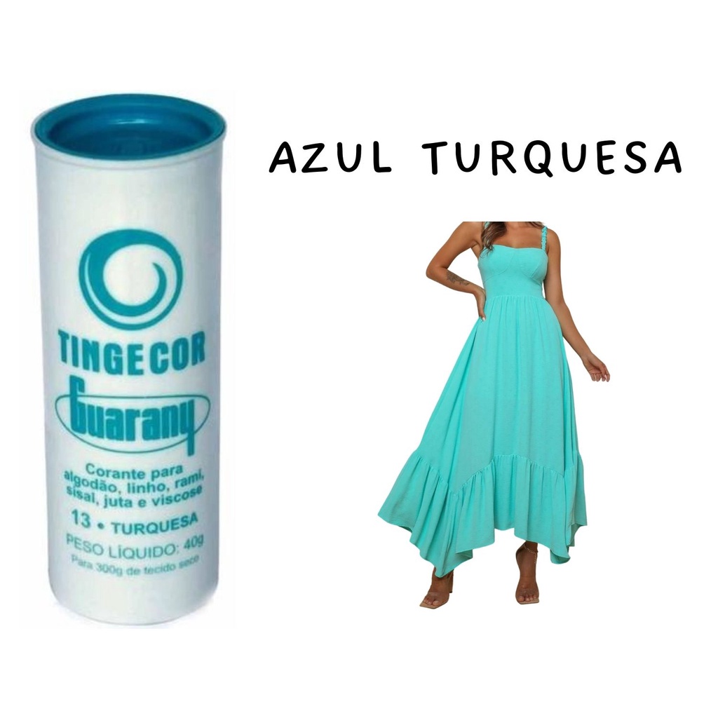 Tintol Guarany, Corante Pigmento Xadrez para Roupas e Tecidos no Geral ...