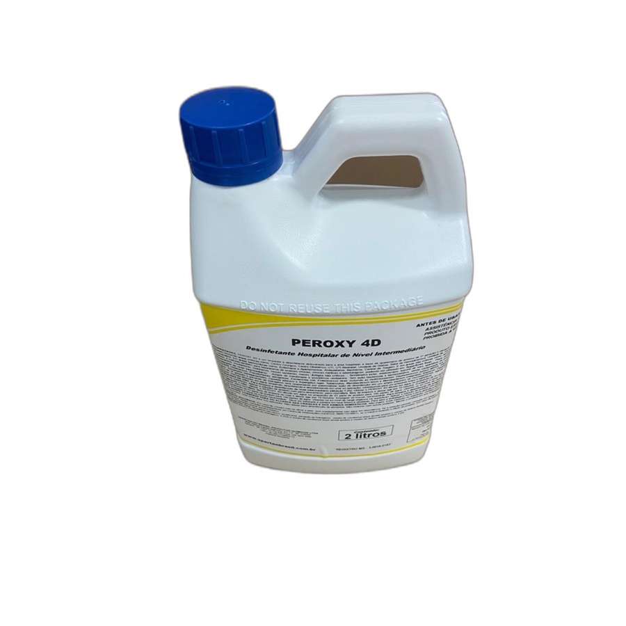 Desinfetante Hospitalar PEROXY 4D 2 Litros SPARTAN | Shopee Brasil