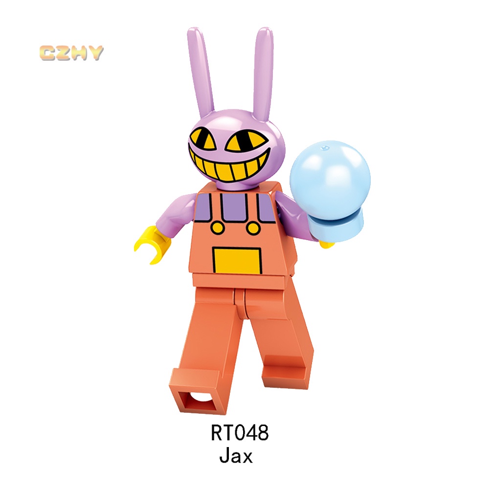 O Incrível Mini Bloco De Circo Digital Figura Pomni Caine Jax Gangle ...