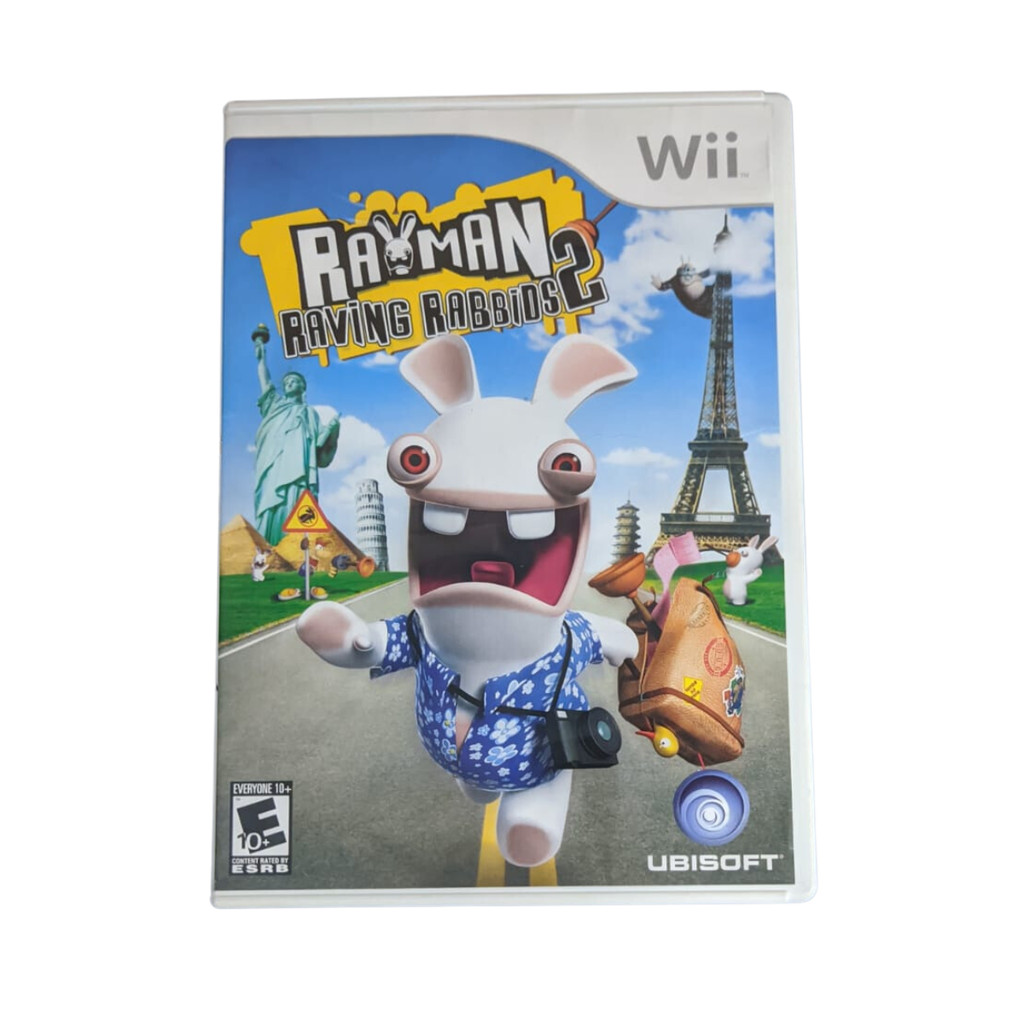 Jogo Rayman Raving Rabbids 2 Original Nintendo Wii | Shopee Brasil