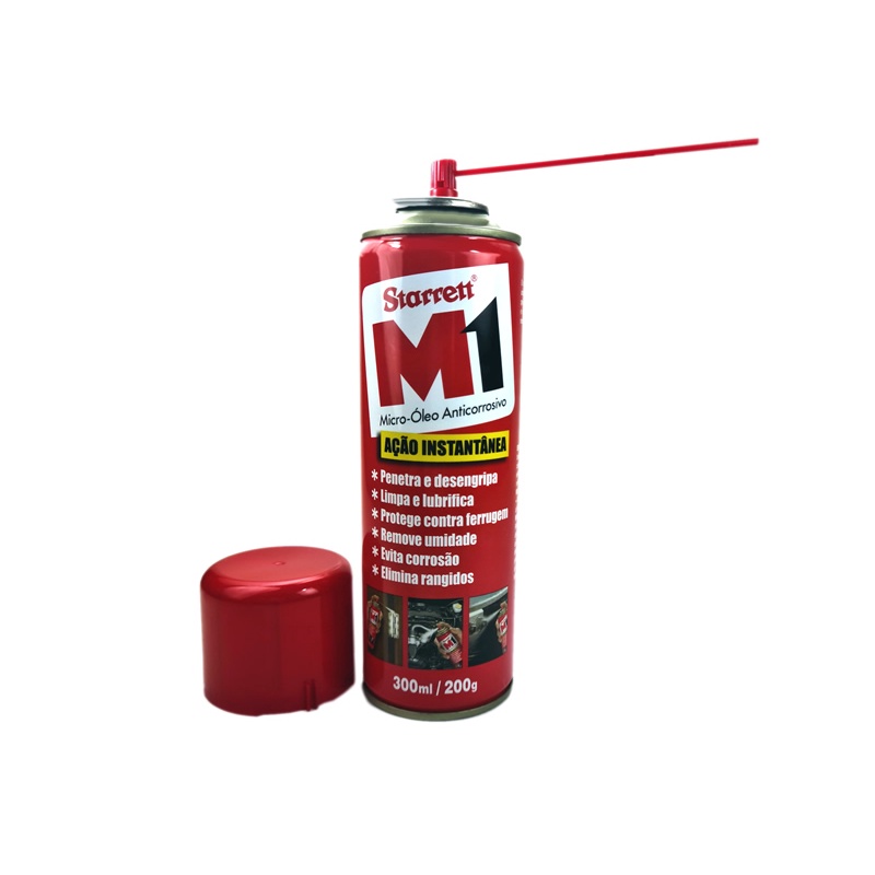 Micro Óleo Lubrificante Anti-Corrosivo Starret M1 - 300ml | Shopee Brasil