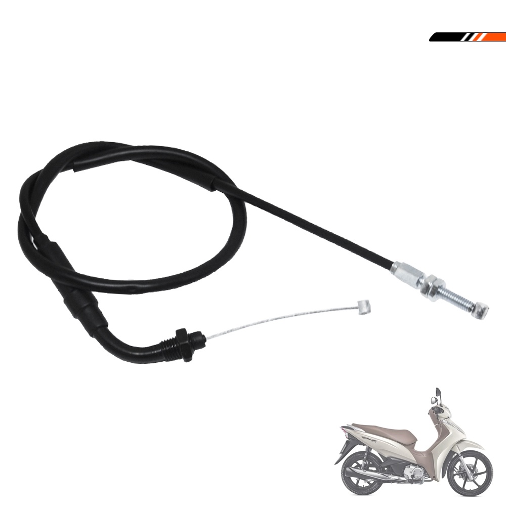 Cabo Acelerador A Biz 125 2018 a 2024 K Cabos | Shopee Brasil