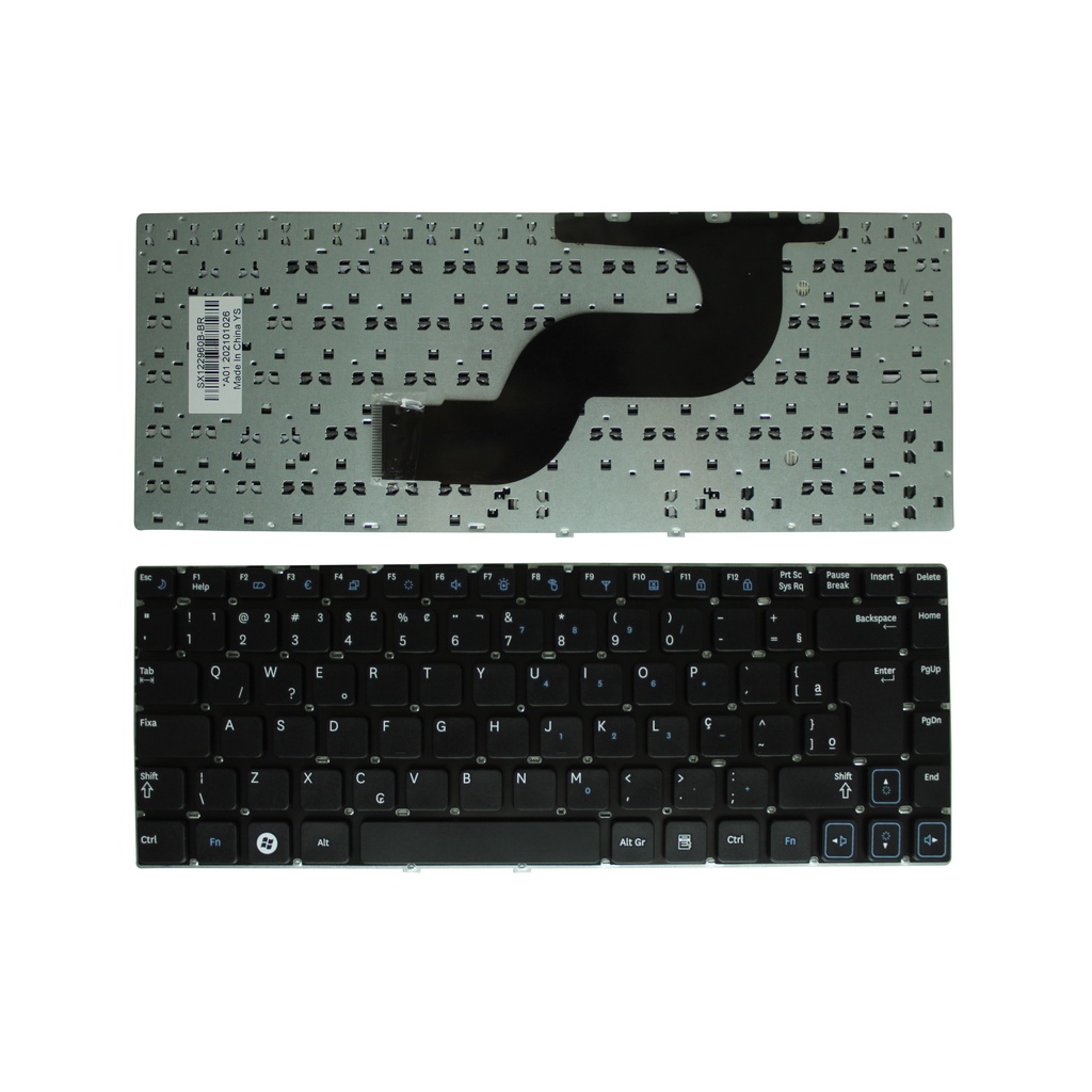 TECLADO SAMSUNG RV415/RV411/RV420/RV419/RC410 S/MOLDURA | Shopee Brasil