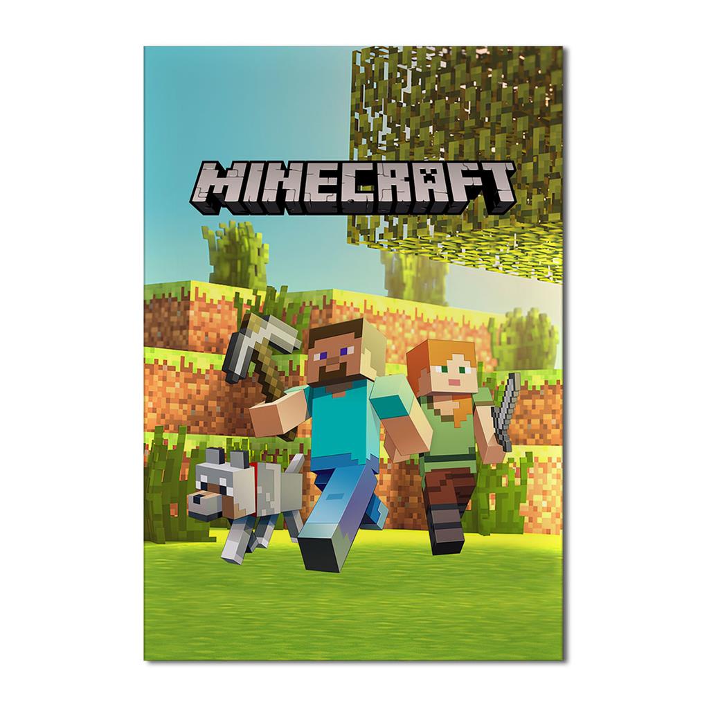 Painel Festa Retangular Tema Minecraft | Shopee Brasil