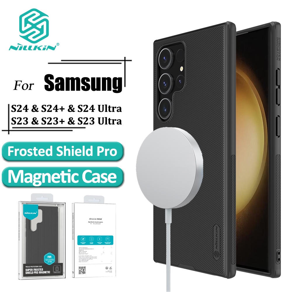 Nillkin Capa Magnética Para Samsung Galaxy A56 5G Super Frosted Shield Pro Traseira À Prova De ...