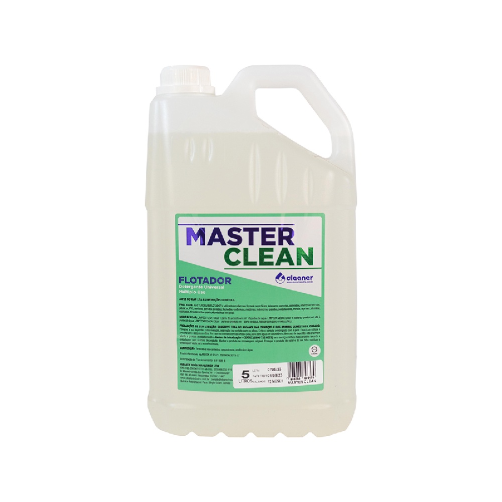 MASTER CLEAN FLOTADOR SUPERFÍCIE 5LT CLEANER | Shopee Brasil
