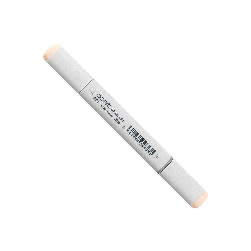 Marcador Para Desenho Copic Sketch R01 Pinkish Vanilla | Shopee Brasil