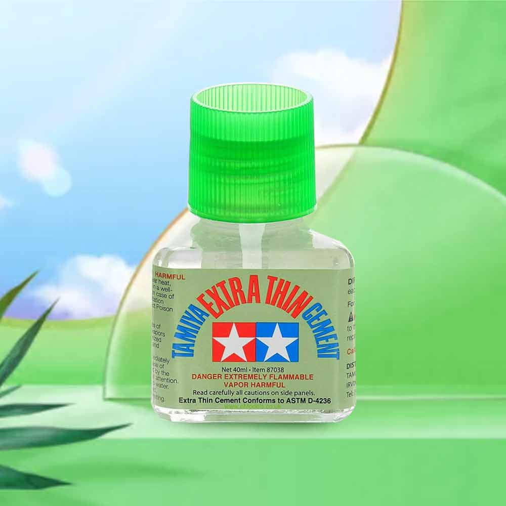 Tamiya Craft #87003 - Tamiya Cement Glue 40ml [87003] | Shopee Brasil