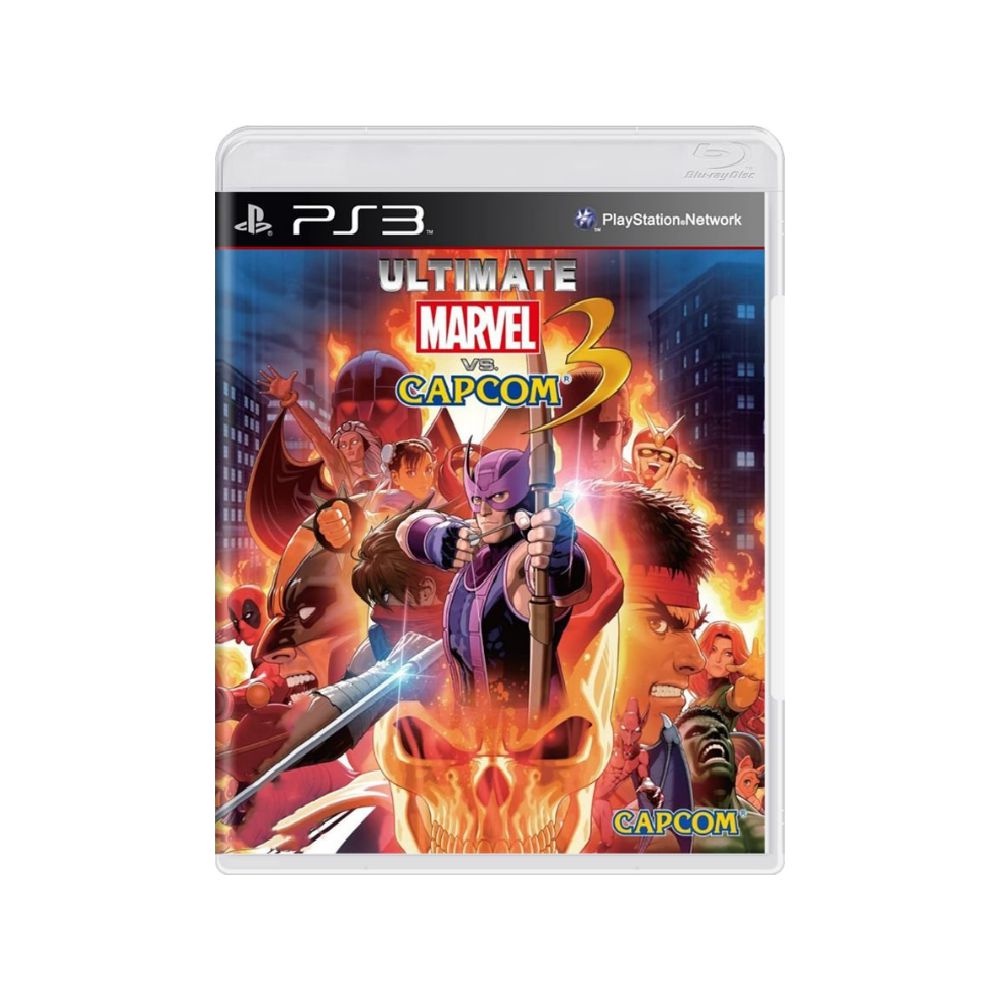 Jogo Ultimate Marvel Vs Capcom 3 - Usado - PS3 | Shopee Brasil