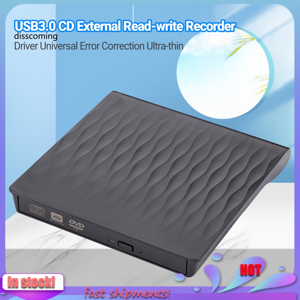 DIS_ DVD Burner Driver Universal Error Correction Ultra-Fino USB30 CD ...