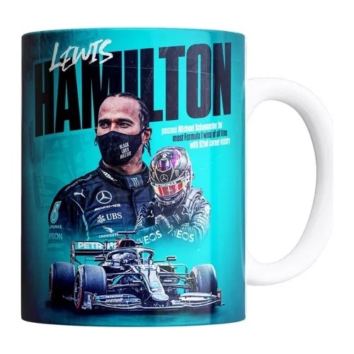 Caneca Ceramica Hamilton Formula 1 Varios Modelos | Shopee Brasil